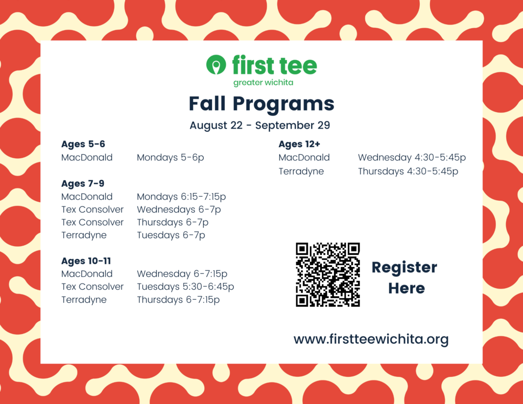 Schedule – First Tee – Greater Wichita